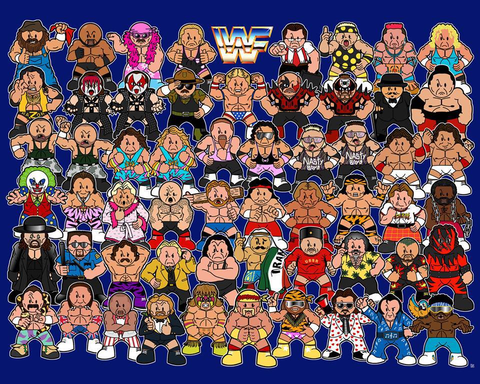 Classic WWF Wrestlers JmanX Internet Hoarder